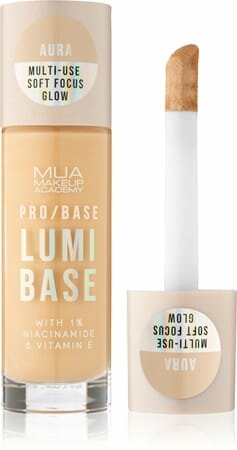 Основа под макияж MUA Makeup Academy PRO/BASE Lumi Base, оттенок Aura (тёплый), 33 мл