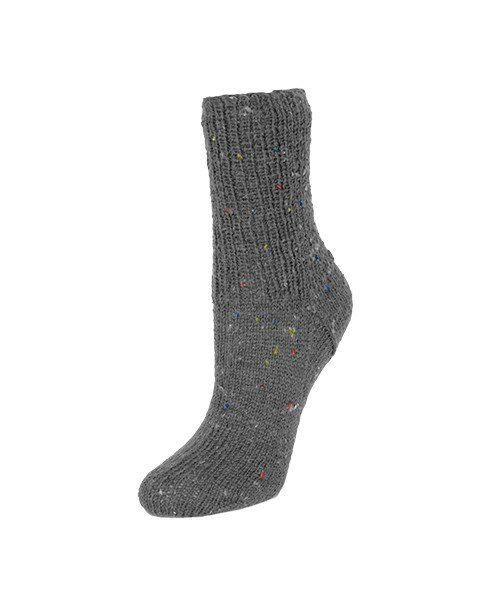 Носочная пряжа Rellana Flotte Socke Tweed-Classic 6 ply (7082 Grau) 1 моток 150 г/375 м