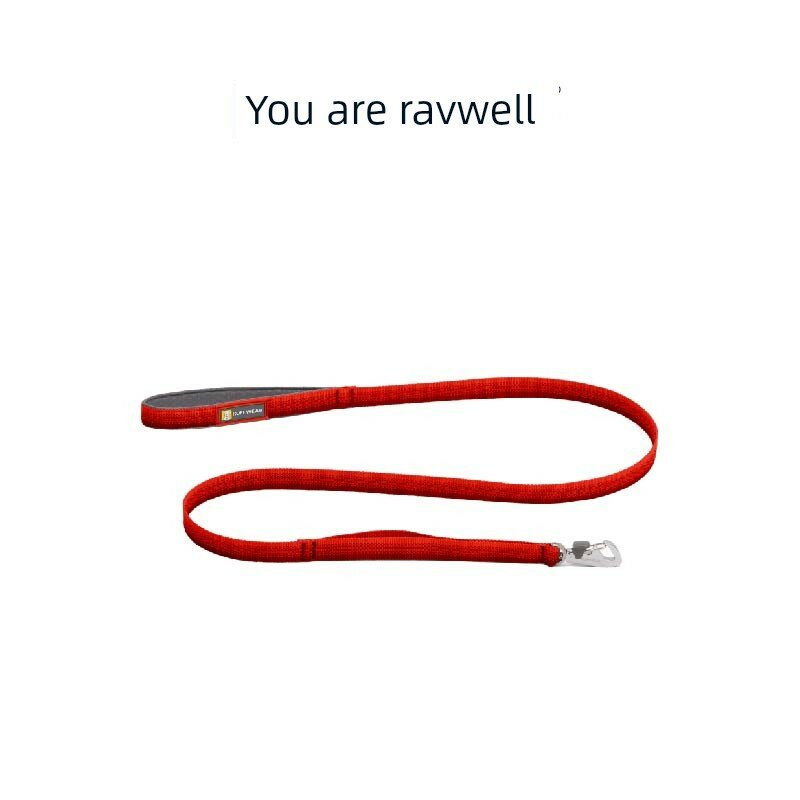Ruffwear Каньонский красный Поводок для собак 1,5 м длина удобный для средних и крупных пород