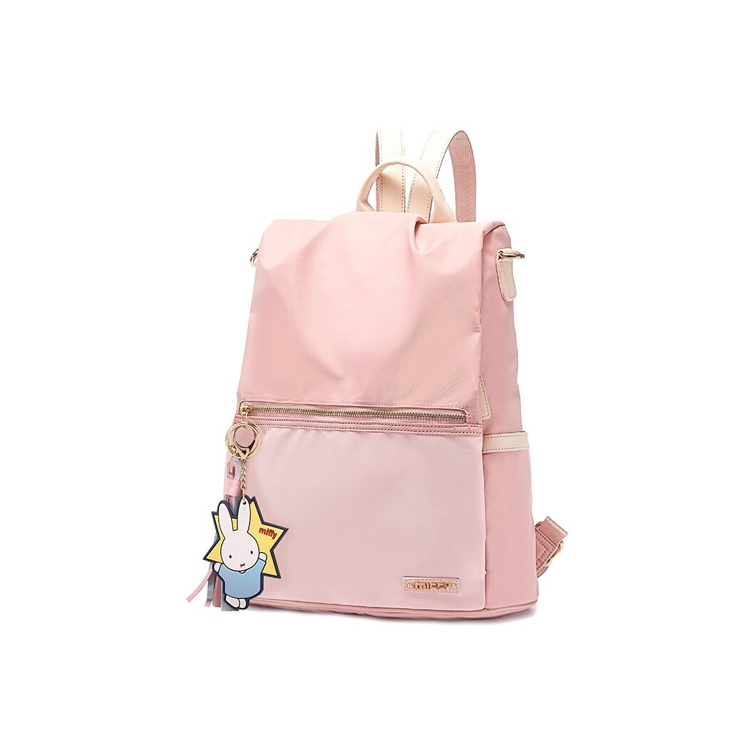 Сумка Miffy, фактура пэчворк, розовый, — фото 1