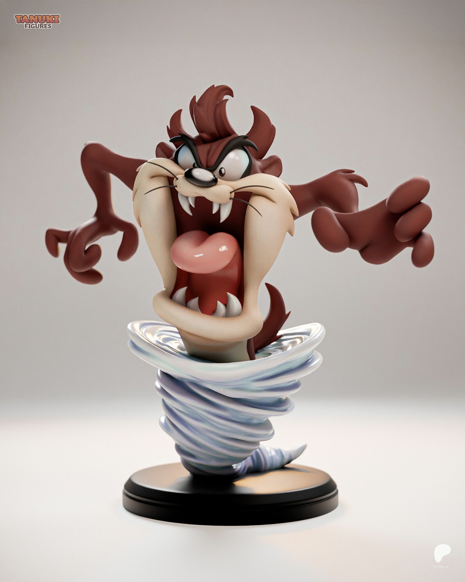 Сборная модель Taz (Looney Tunes), 120мм для покраски