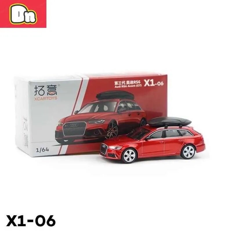 Машинка металлическая модель Xcartoys 1:64 Audi RS6 Avant C7 X1-06