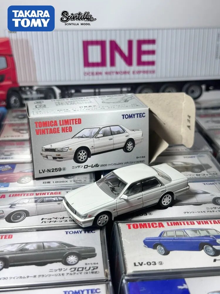 Машинка Tomytec 1/64 Tomica Limited Vintage Tomytec TLV LV-N259a Alloy Car Model Collection Gift