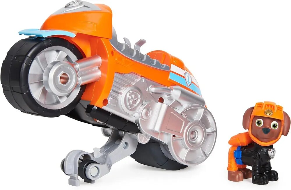 PAW Patrol, Роскошный мотоцикл с персонажами,9cm