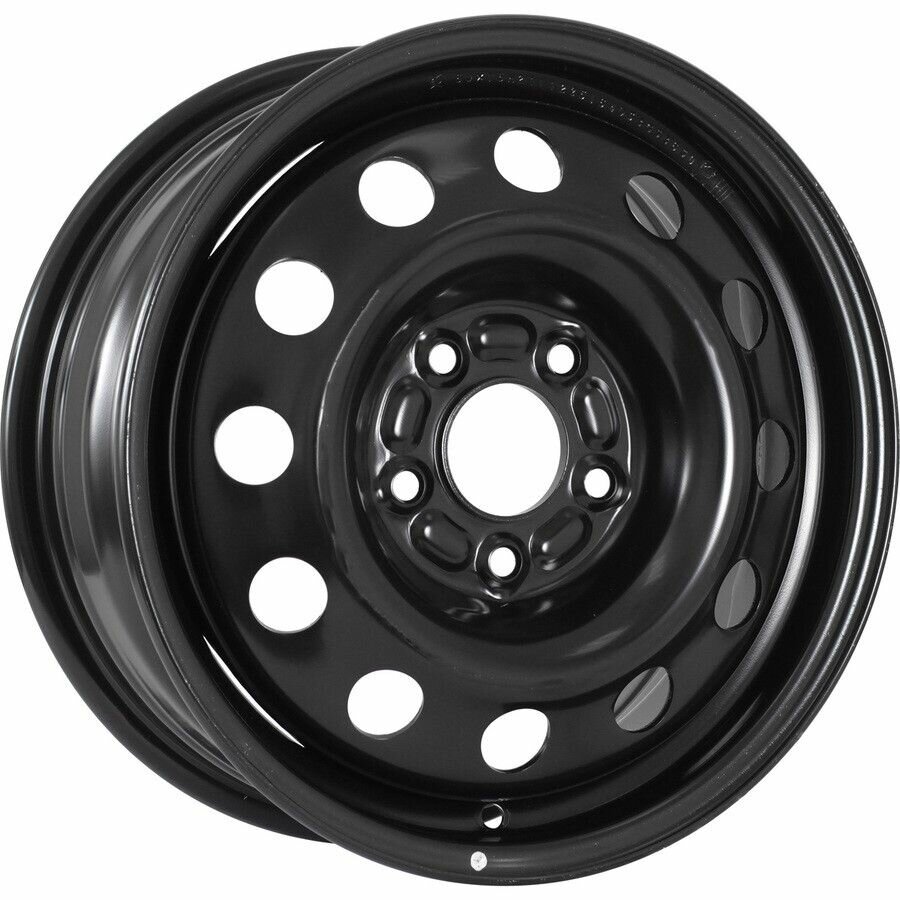 Колесный штампованный диск Евразиа тапо 64D53G R15x6 5x108 ET53 CB63.3 Black