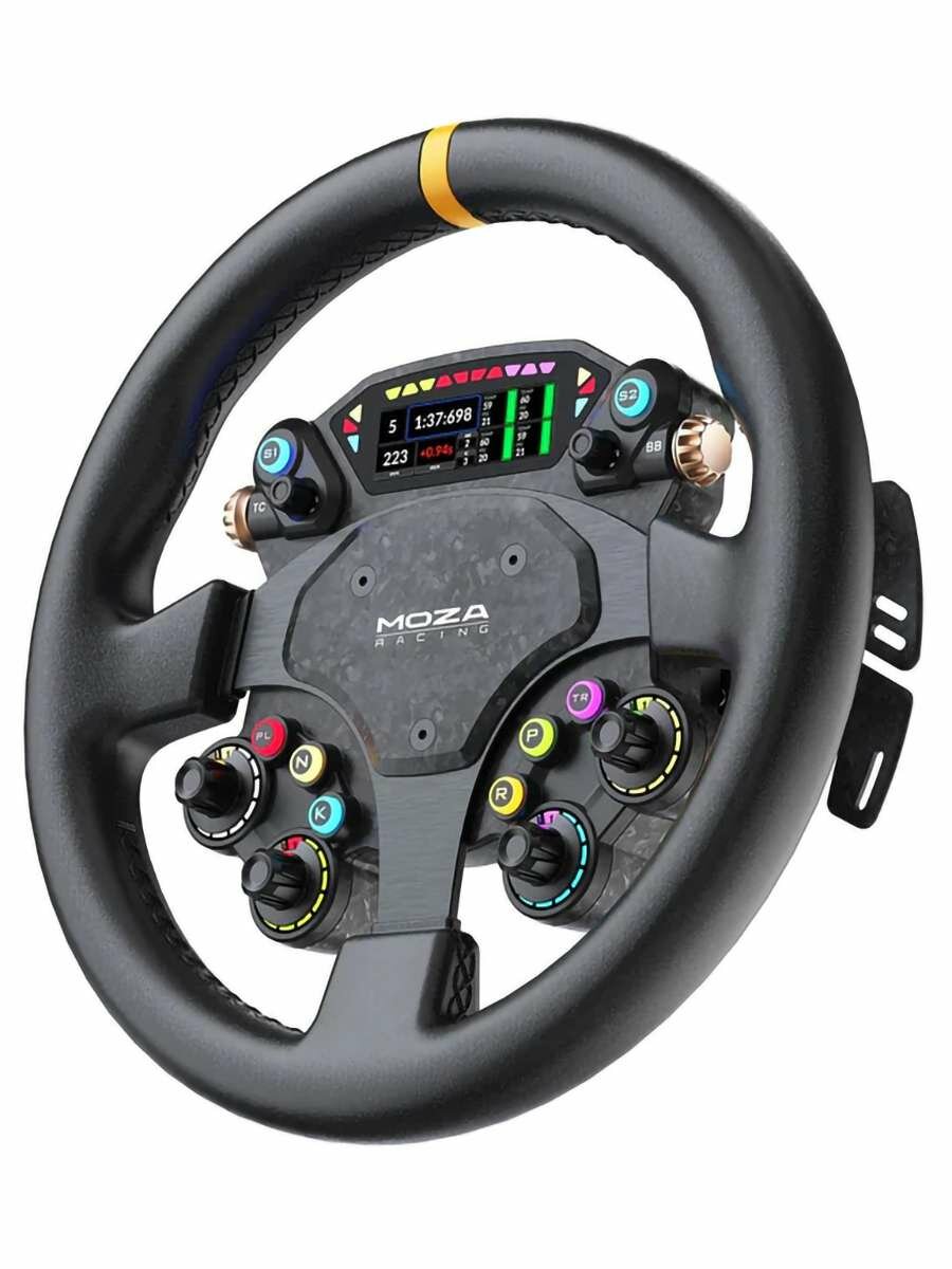 Съемное рулевое колесо MOZA CS Pro Steering Wheel RS093 диаметр руля 32.5 см