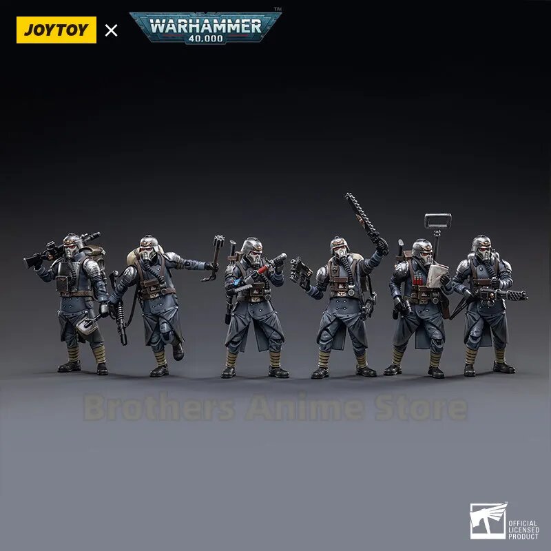 JOYTOY Warhammer 40K Krieg Death Korps Veteran Squad, Цвет: S