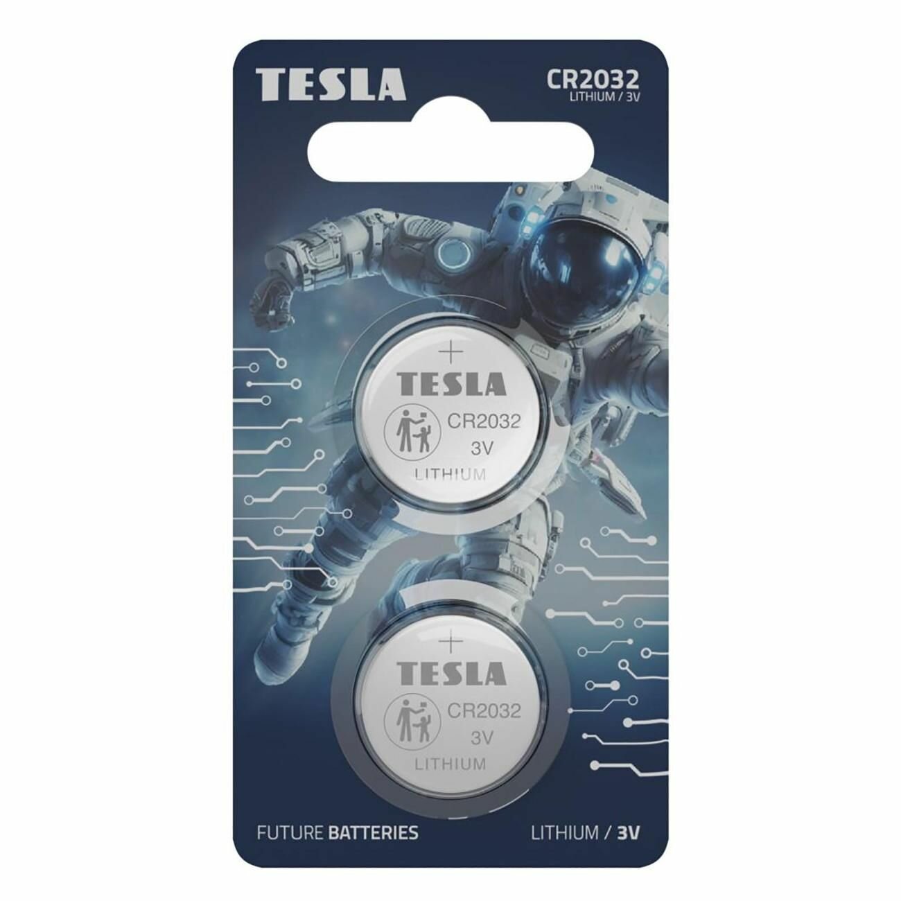 Батарейка литиевая Tesla CR 2032 140135