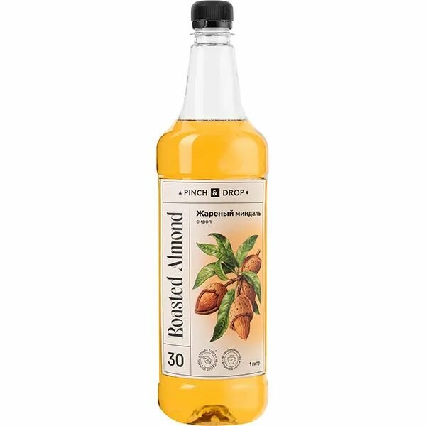 Сироп Жареный Миндаль Pinch&Drop пластик 1л D83, H267мм