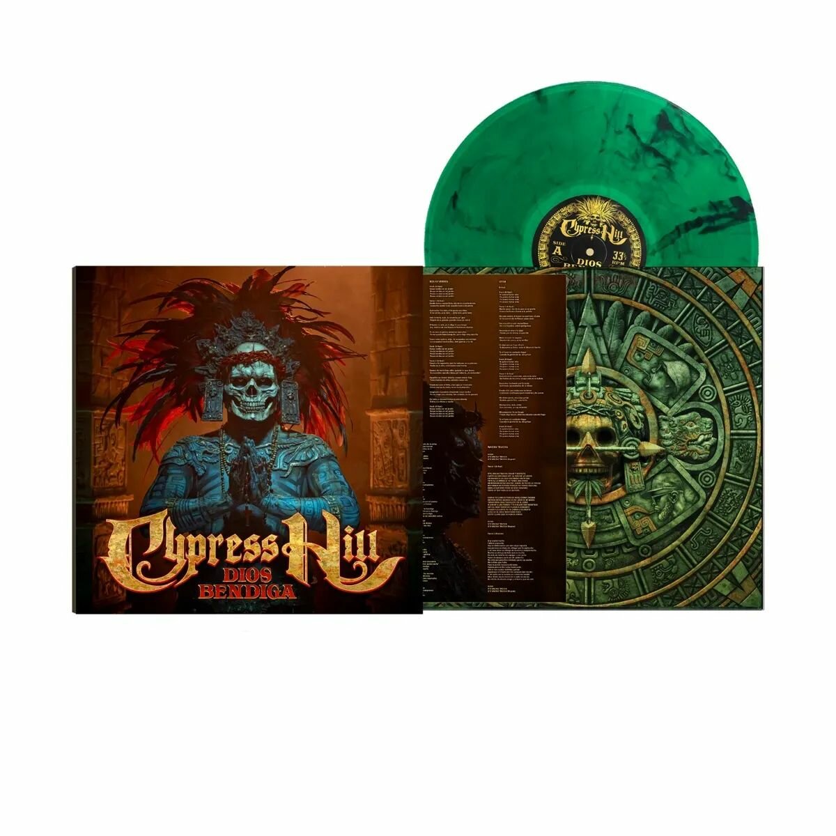 Скоро Cypress Hill - Dios Bendiga (Летом 2026)/Web Exclusive - Изумруд/Виниловая пластинка