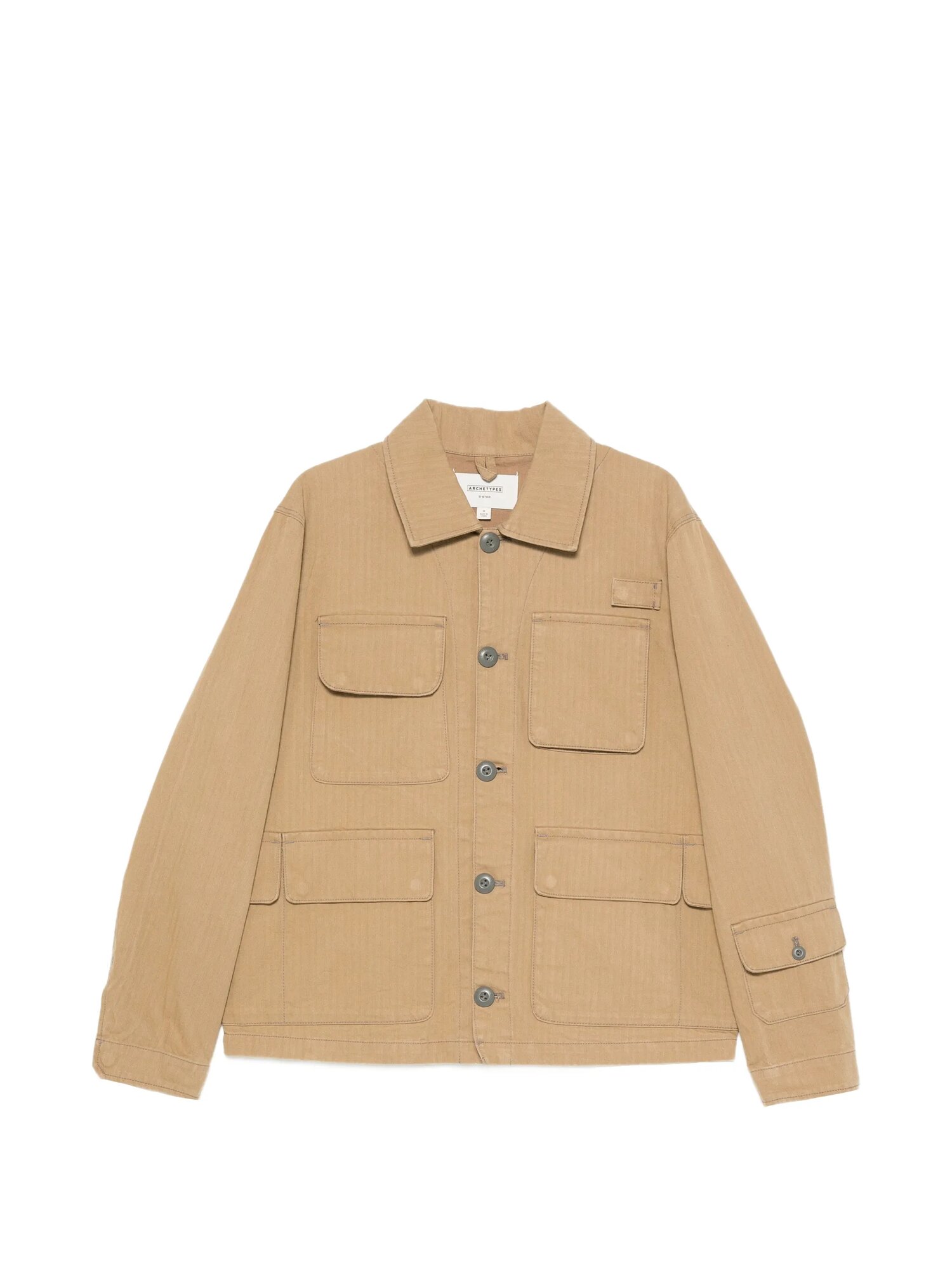Куртка Fishing multi-pocket herringbone jacket
