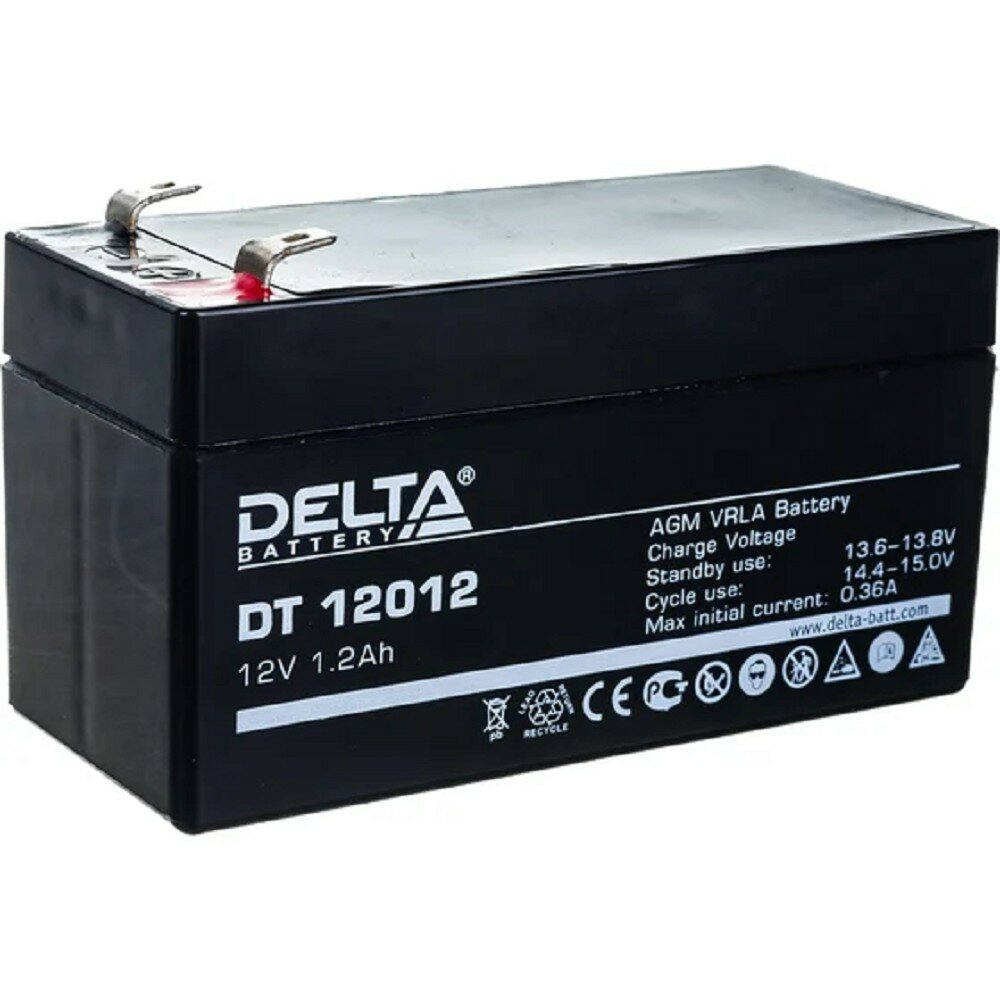 Батарея для ИБП Delta DT 12012 12B, 1200мАч Свинцово-кислотный