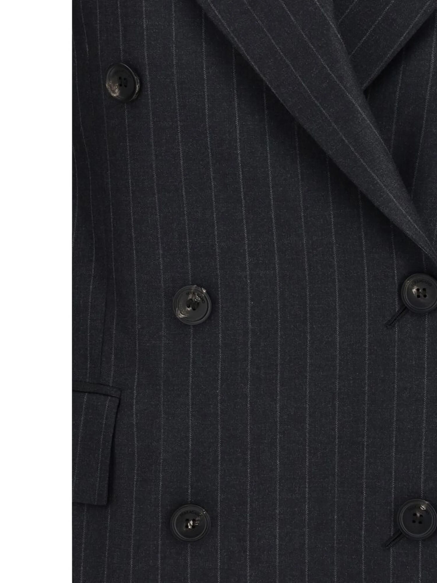 Пиджак Pinstripe double-breasted blazer