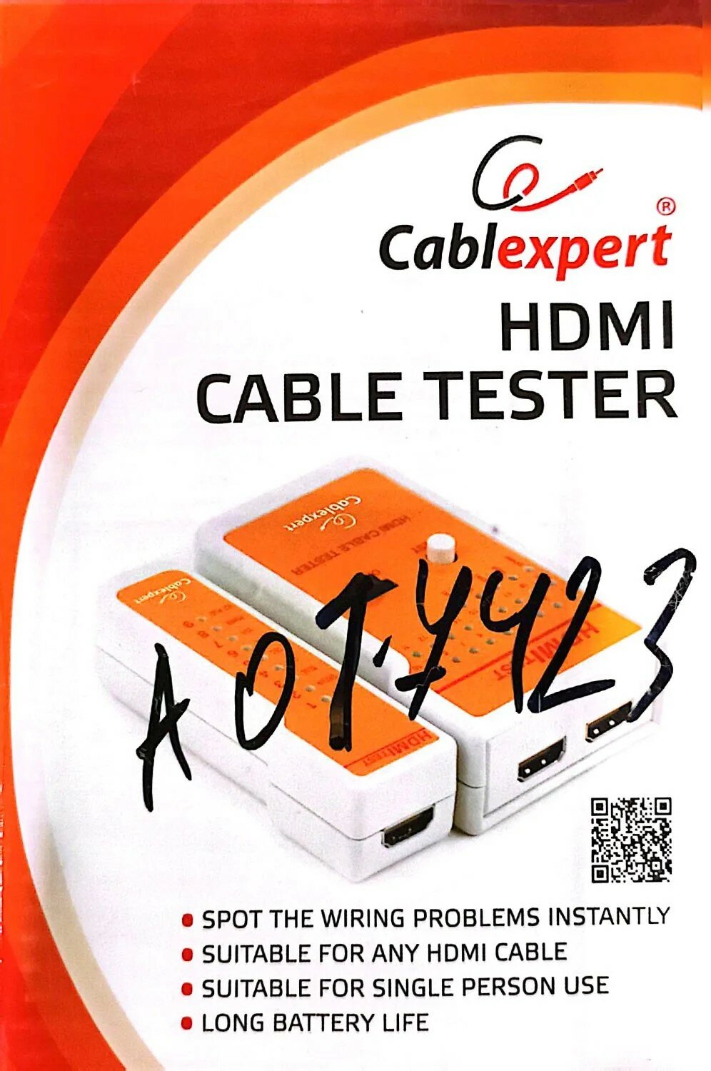 Тестер HDMI Gembird , для HDMI кабеля