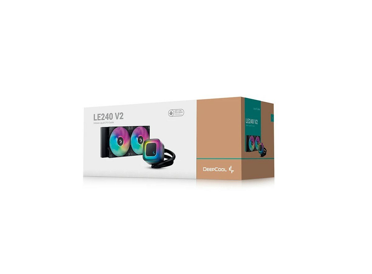 Система жидкостного охлаждения DeepCool LE240 V2 ARGB (R-LE240-BKAMMC-G-2)