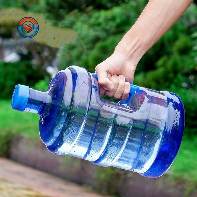 Канистра для воды 5 и 7,5 литров — прочная многоразовая бутыль для кулера и помпы с толстыми стенками 1,3 мм удобная
