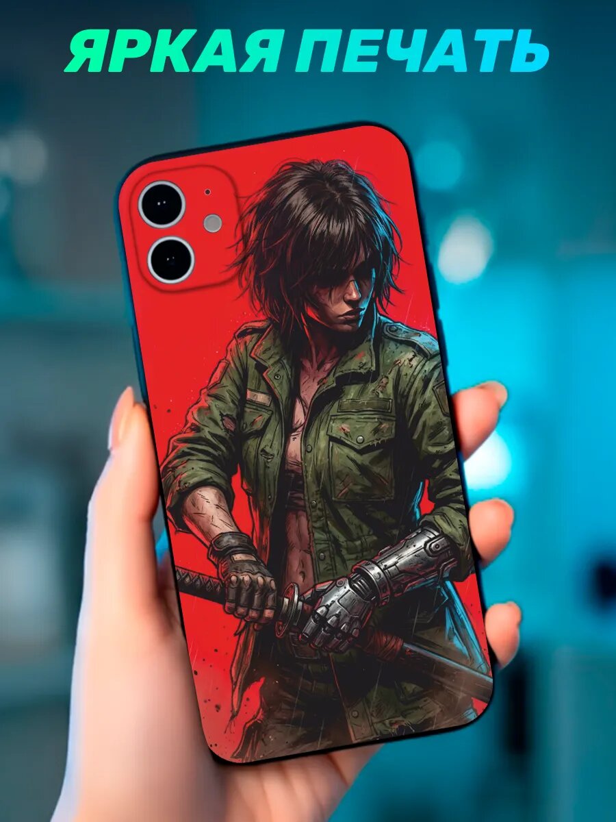 Чехол на iphone 11 аниме девушка — фото 1