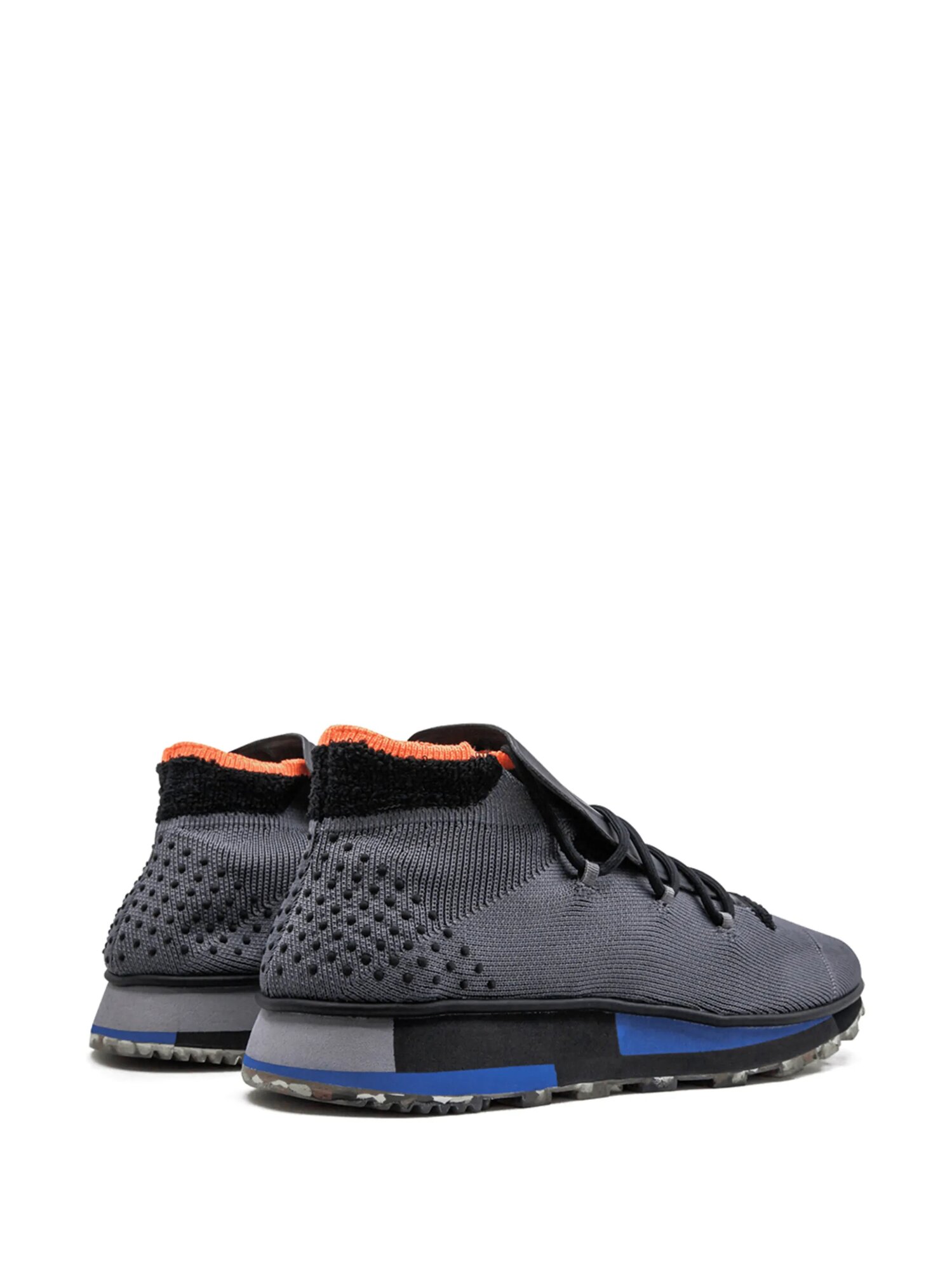 Кроссовки adidas AW Run Mid, размер 11.5 US, серый — фото 1