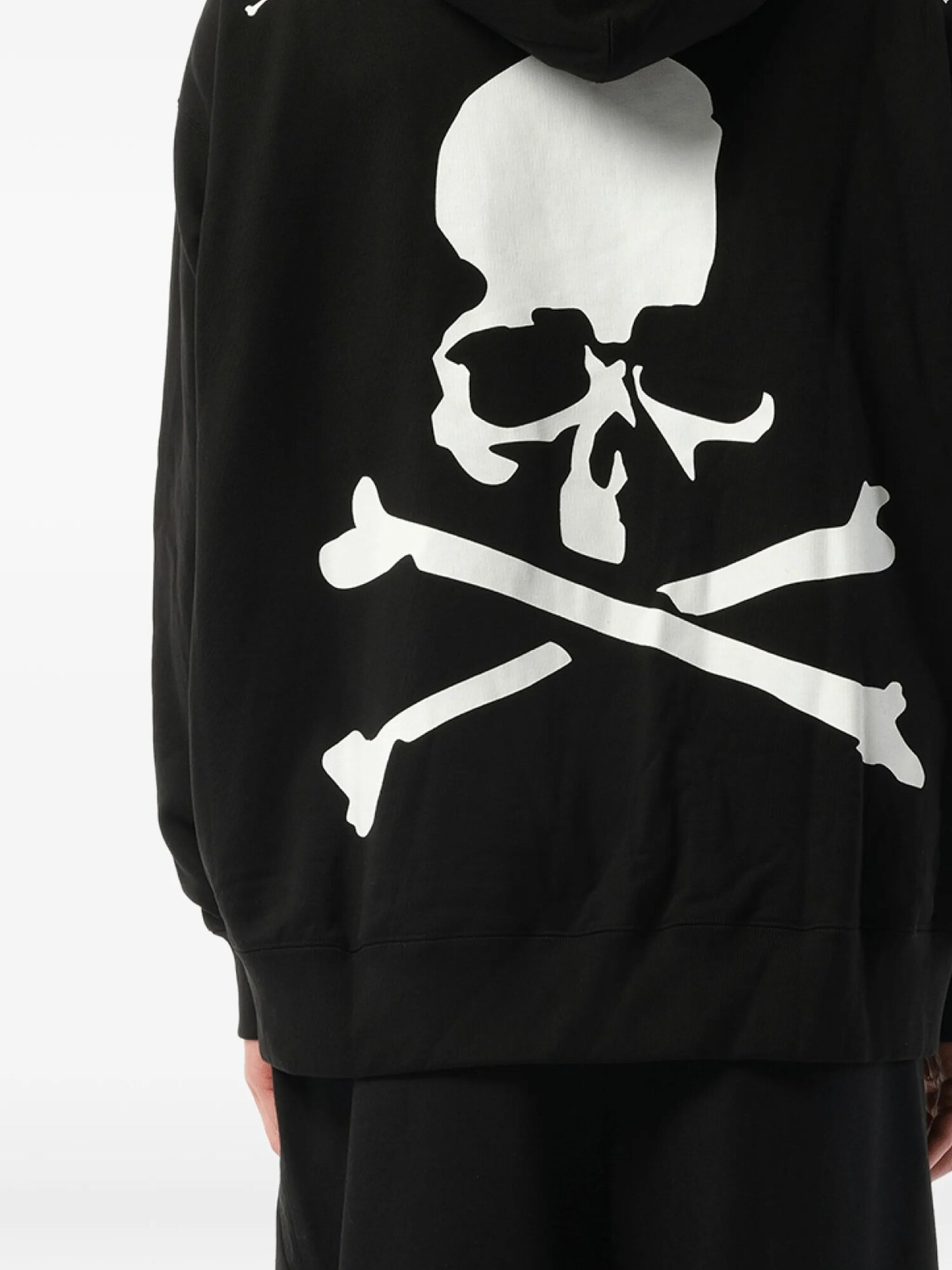 Худи MASTERMIND Skull-print drawstring hoodie, размер 46 — фото 1