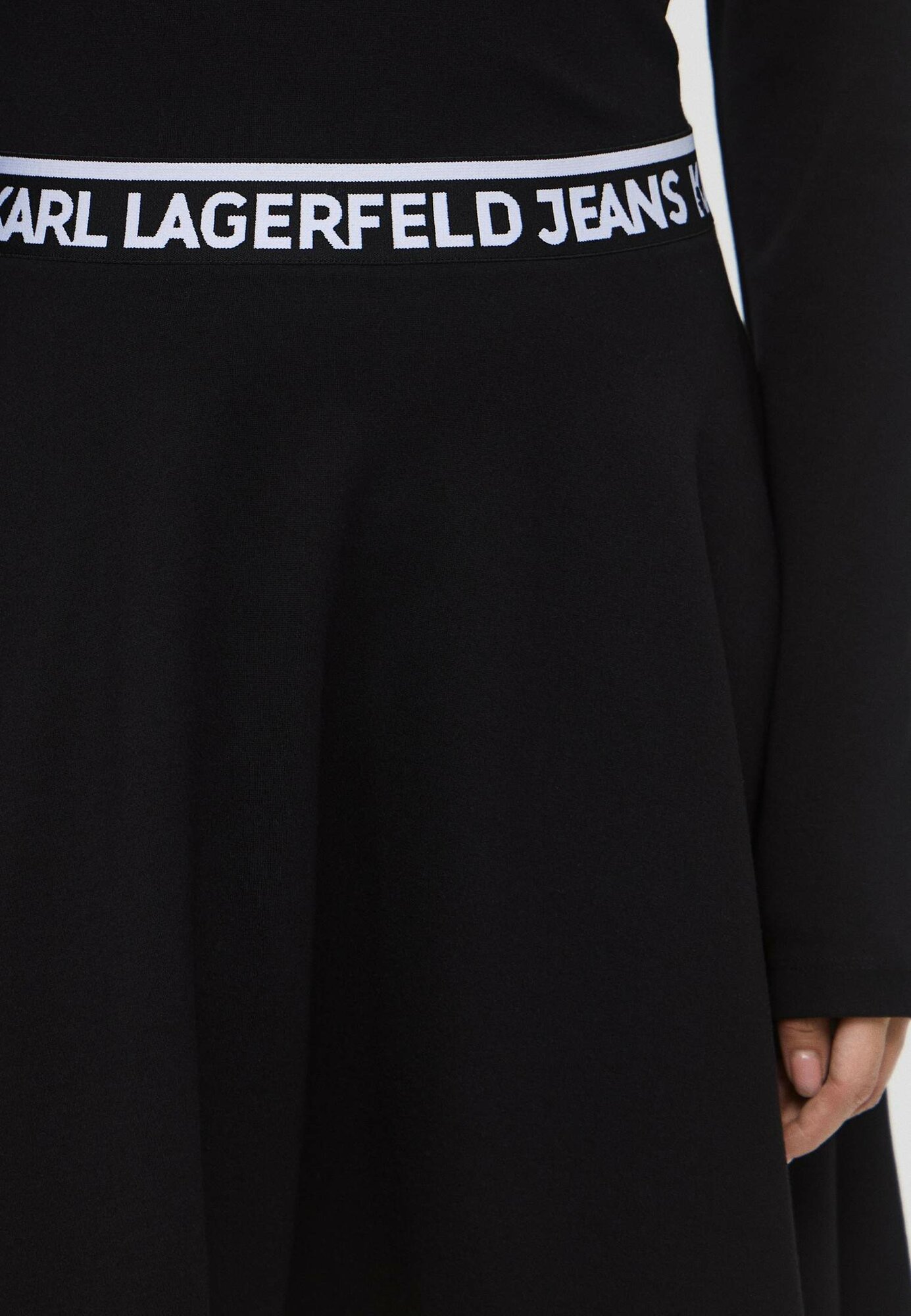Платье KARL LAGERFELD JEANS, размер XS, черный — фото 1