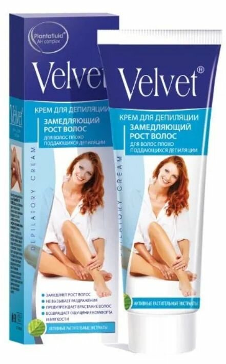 Velvet Крем для депиляции, замедляющий рост волос, 100 мл