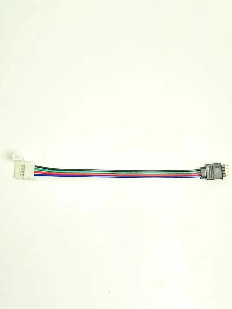 Гибкий штырьковый коннектор для светодиодной ленты RGB, 4PIN 10mm, 1шт