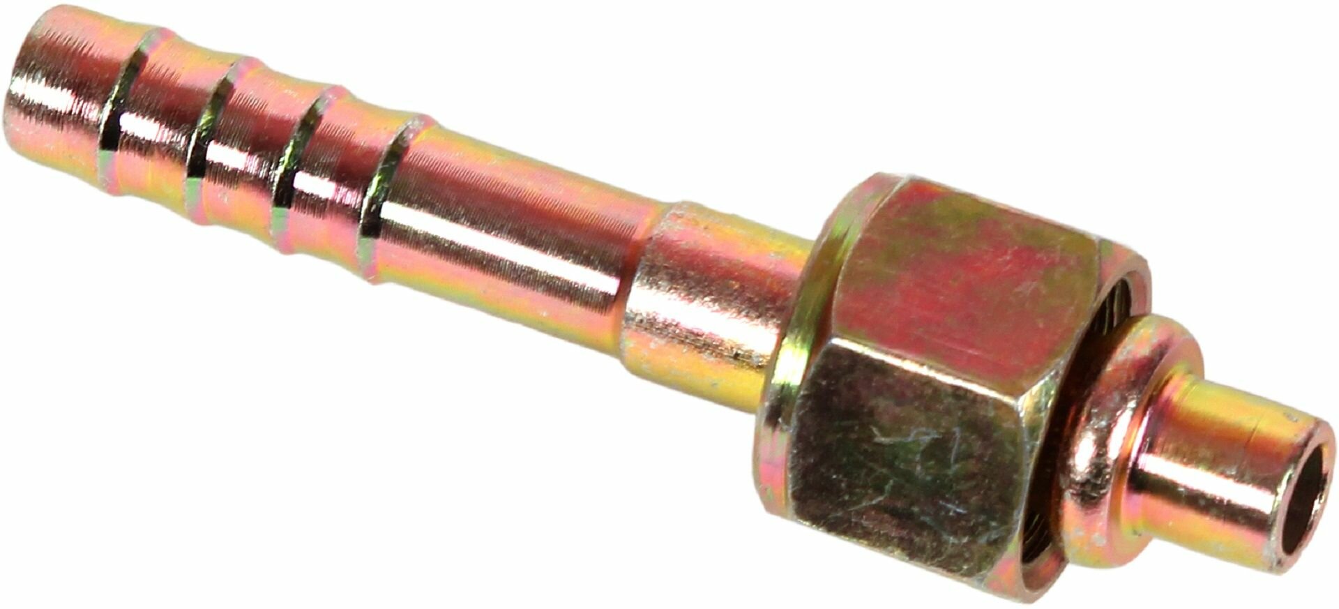 Фитинг стальной 8мм 3/8 №6х180 O-RING 5/8 -18UNF TITAN