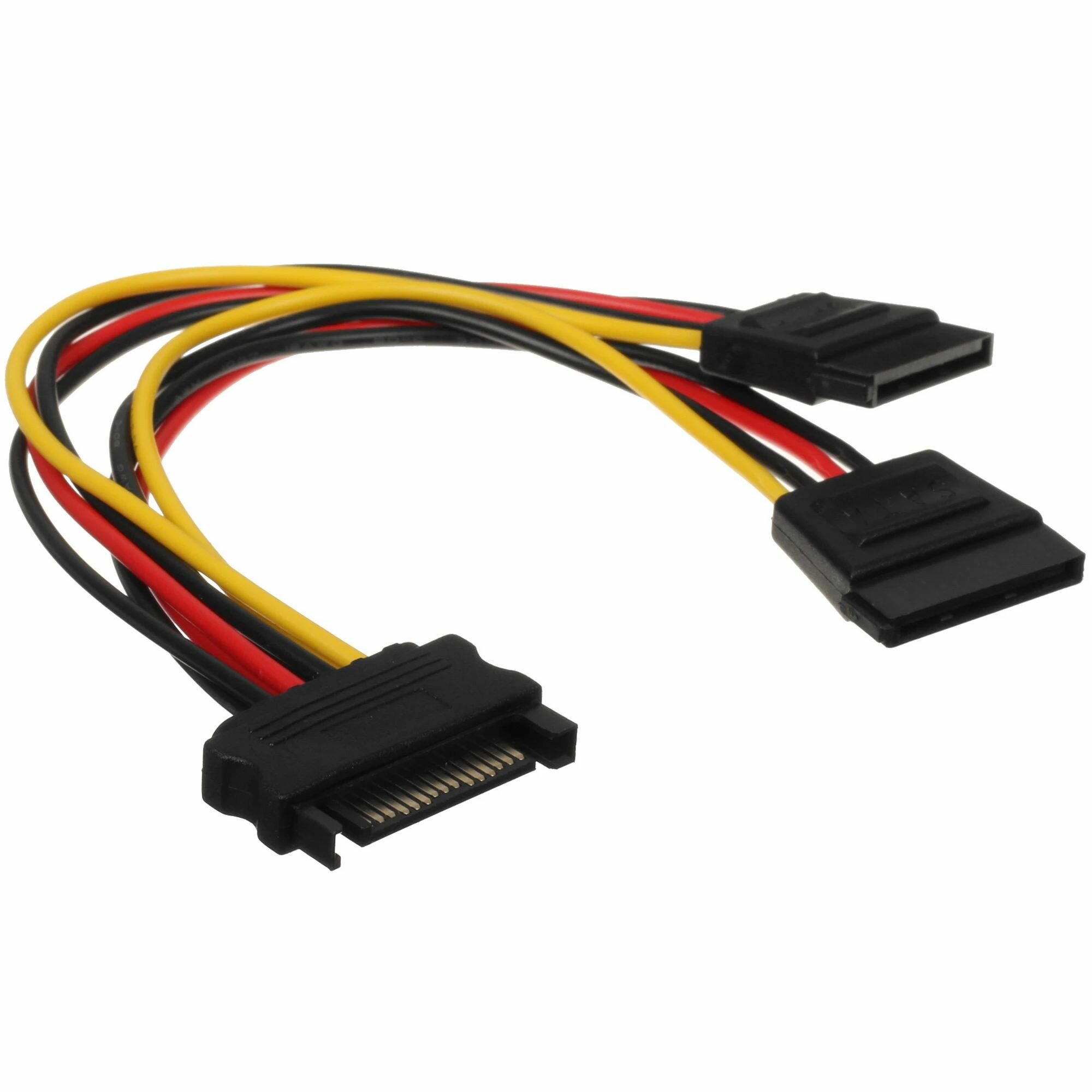 Переходник для питания FinePower Sata 15-pin - 2 x Sata 15-pin PCS2S18015