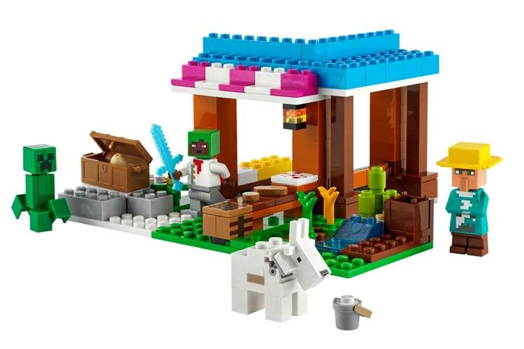Конструктор унисекс LEGO Overworld Minecraft Collection, Пекарня 21184, 154 детали