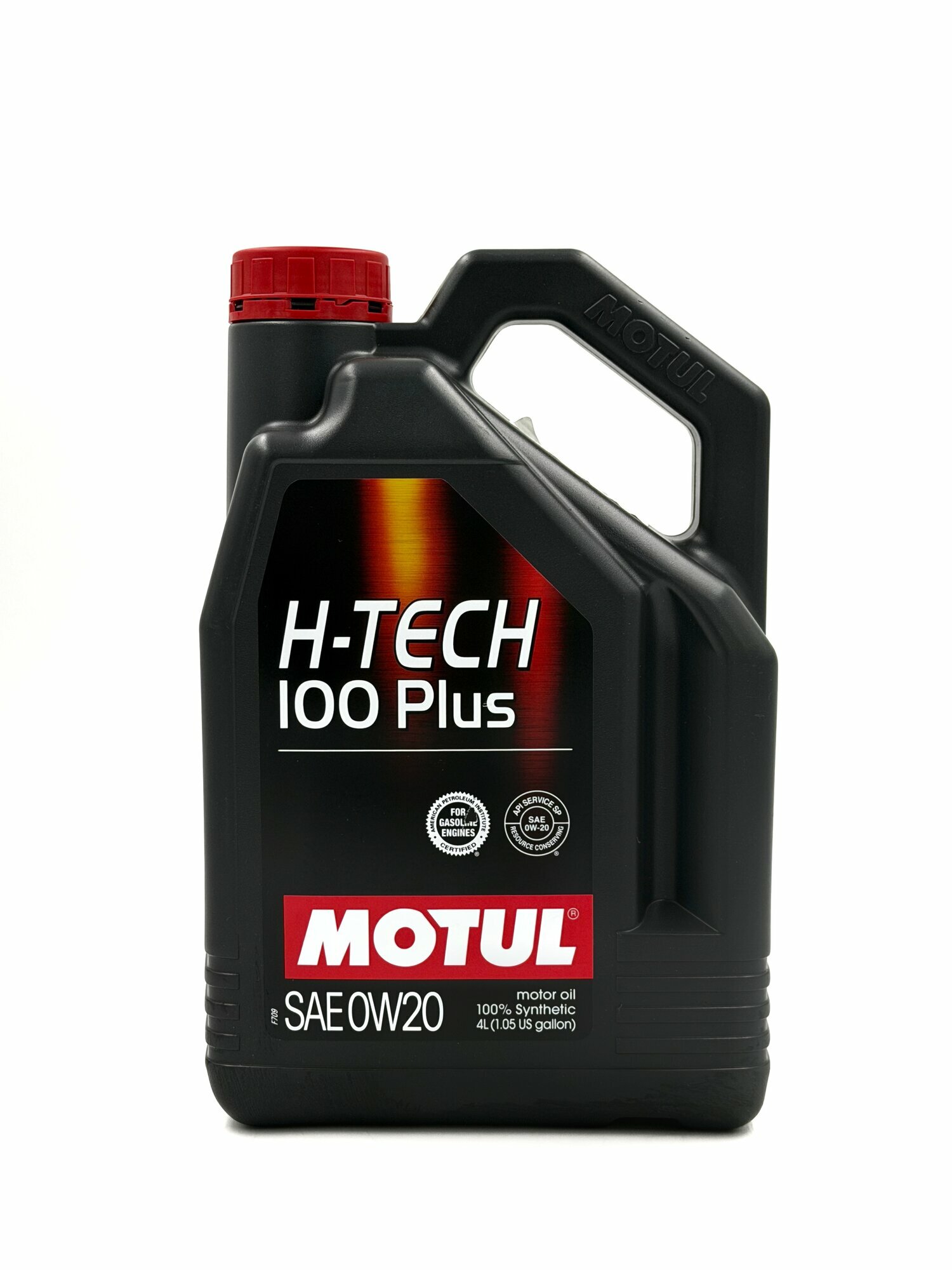 Масло моторное Motul H-Tech 100 Plus 0W-20, 4 литра, синтетическое