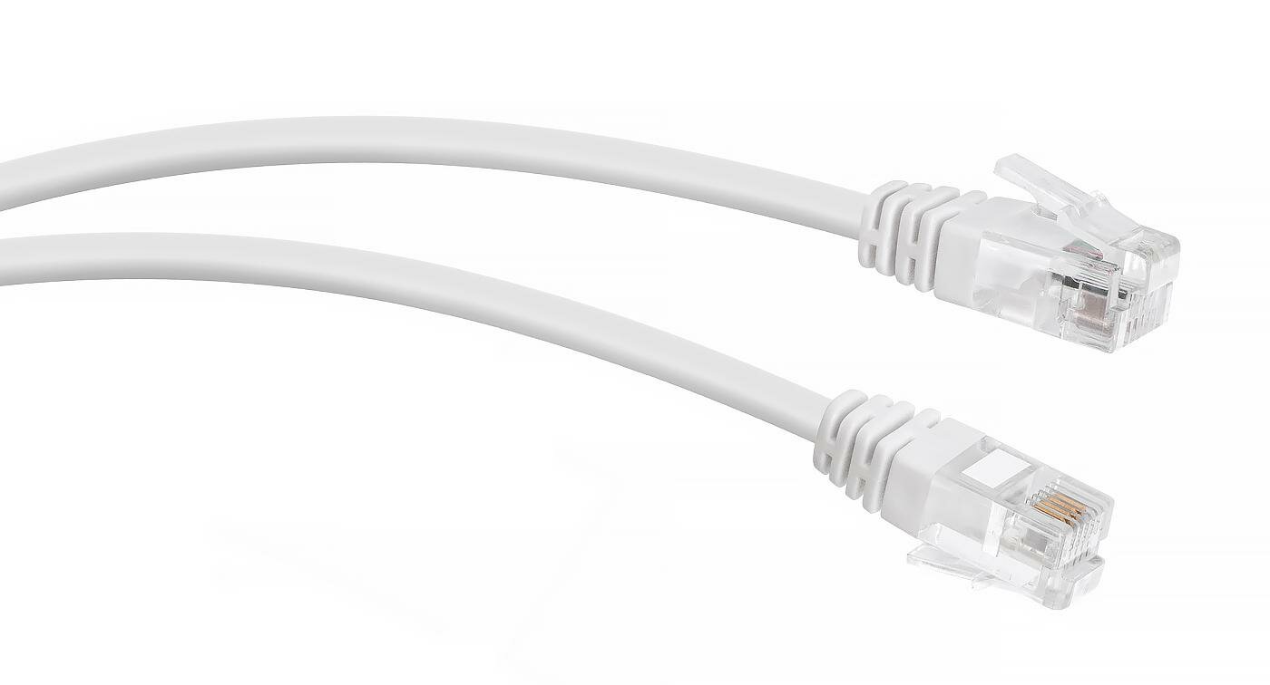 Патч-корд медный Cabeus PC-TEL-RJ12-10m