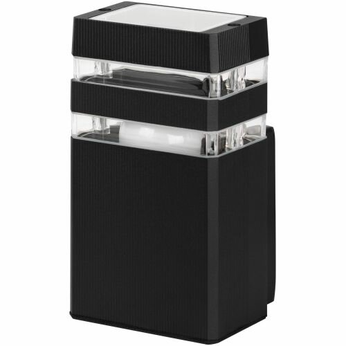 Светильник "Астрея" GBW-101-BL-0200 max 30Вт 1хE27 IP54 230В 200х110х95 уличный настен. вверх черн. Эра Б0069590