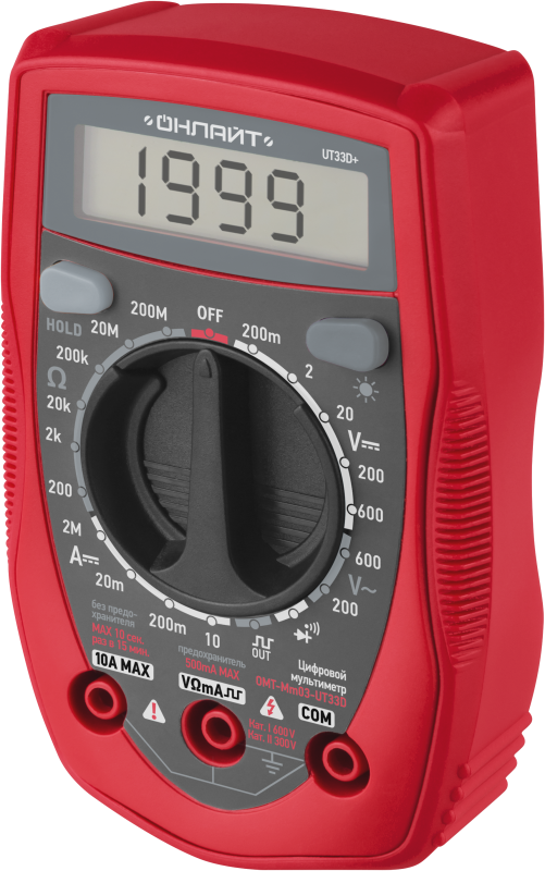 Мультиметр 90 231 OMT-Mm03-UT33D (UT33D+) онлайт 90231