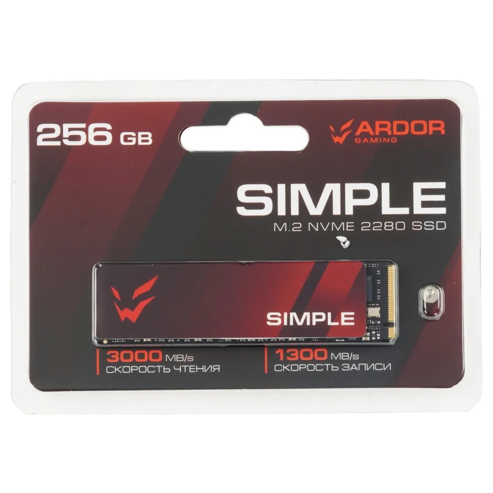 256 ГБ M.2 NVMe накопитель ARDOR GAMING Simple SI256TSHI