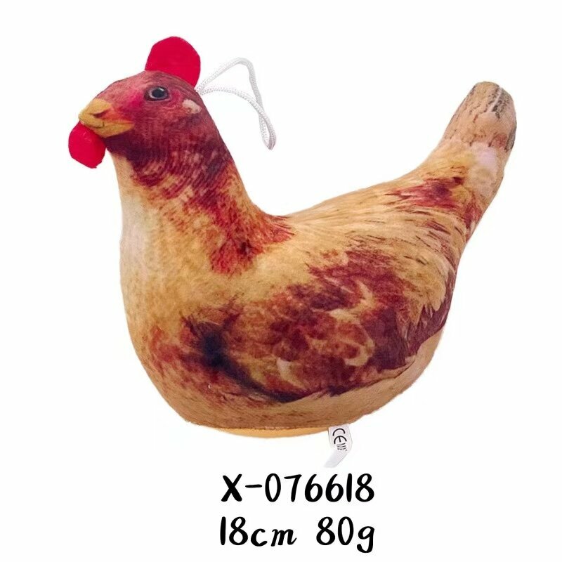 Bloptop Stress-Resistant Plush Toy: Realistic Animal, Squeezable / 24 cm