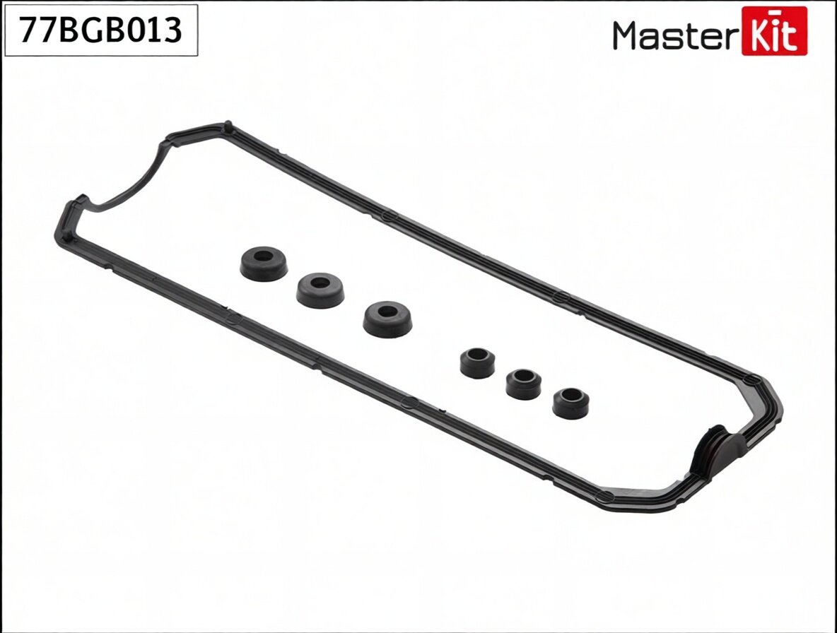Прокладка клапанной крышки AUDI 1Y, AAZ, ADE, AEF, AAZ, ABL, ADG, BGG 77BGB013 MasterKit арт. 77BGB0