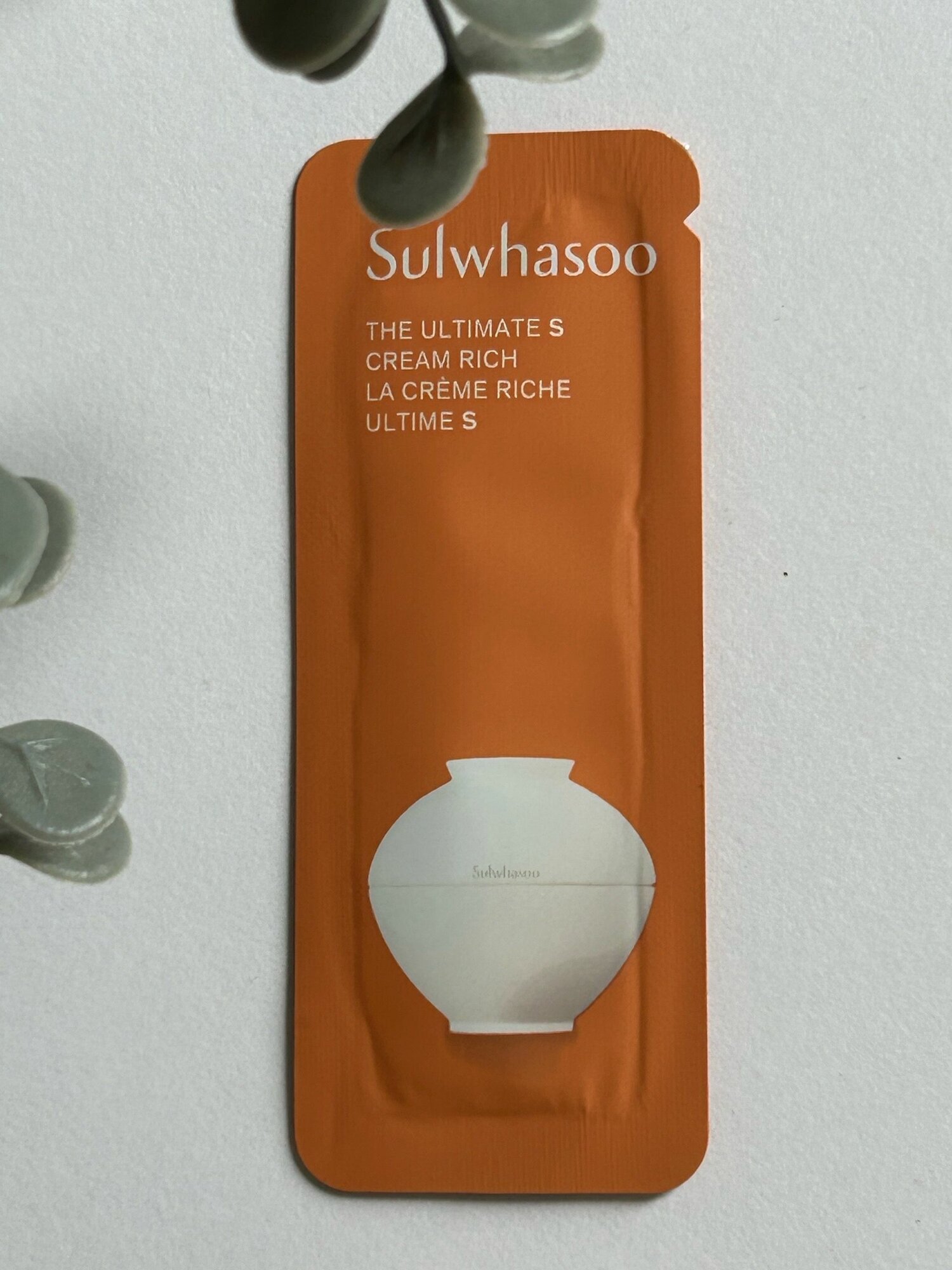 Крем антивозрастной восстанавливающий (25шт*1мл) корейский, Sulwhasoo the ultiamte S cream rich 1ml
