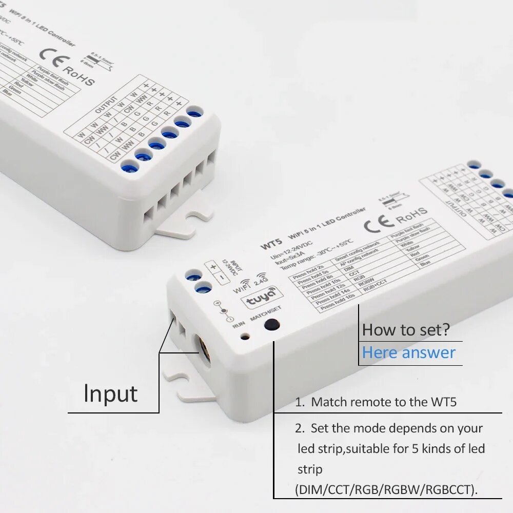 SUNSPURT WZ1 2IN1 Zigbee RF Контроллер — фото 1
