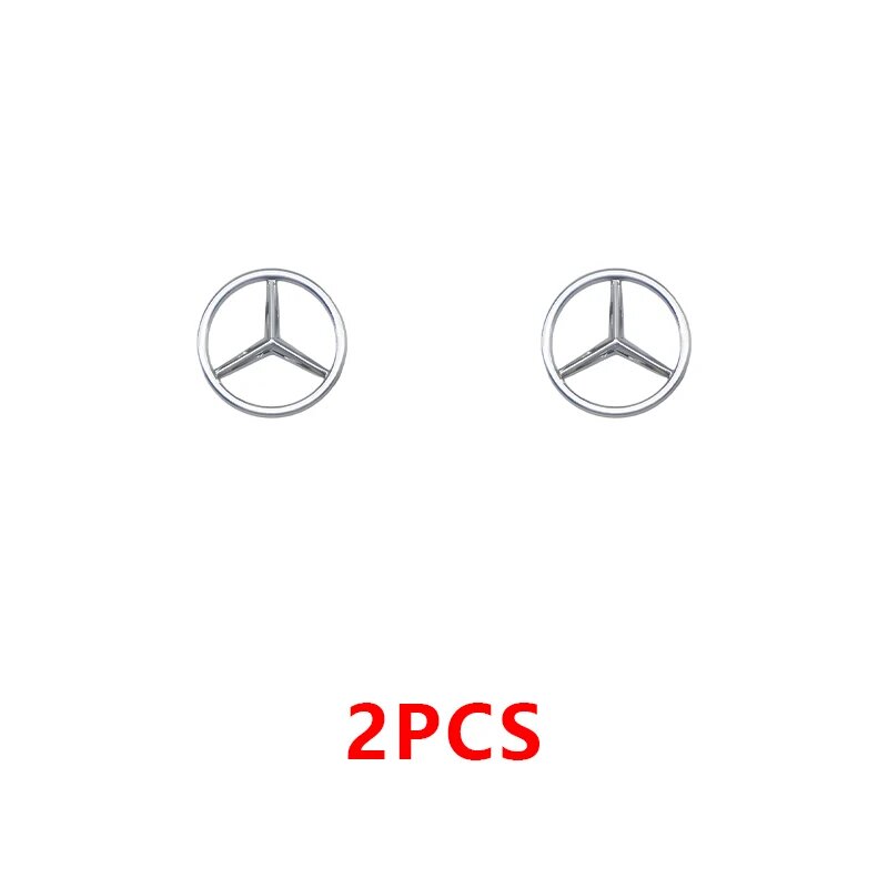 Наклейки-эмблемы для автомобильных ключей 13 мм, аксессуары для Mercedes-Benz AMG E S C A B Class GLE GLS CLS GLC CLA GLA GLK GLB W205 W221 W177