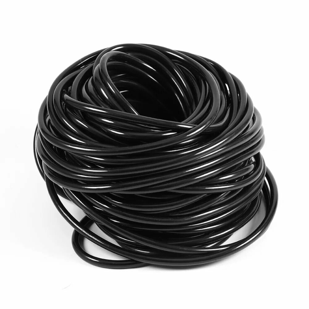 Шланг для капельного орошения PVC 3/5 мм черный 20 м