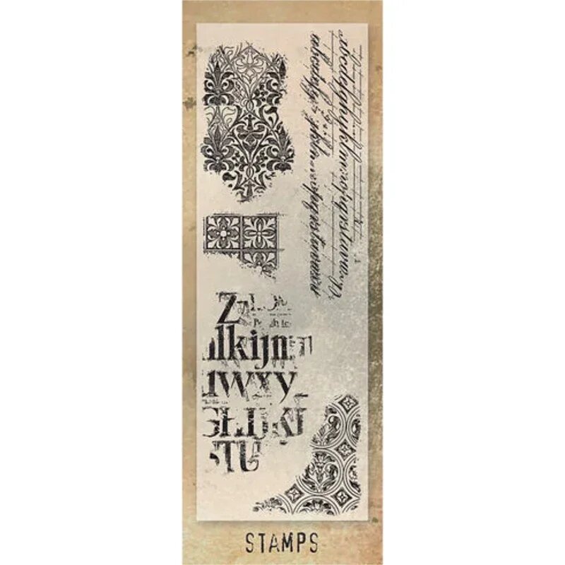 Штампы для скрапбукинга, ретро, цвет: Stamps