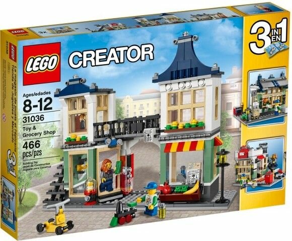 Конструктор LEGO Creator 31036 Toy & Grocery Shop (Магазин по продаже игрушек и продуктов)