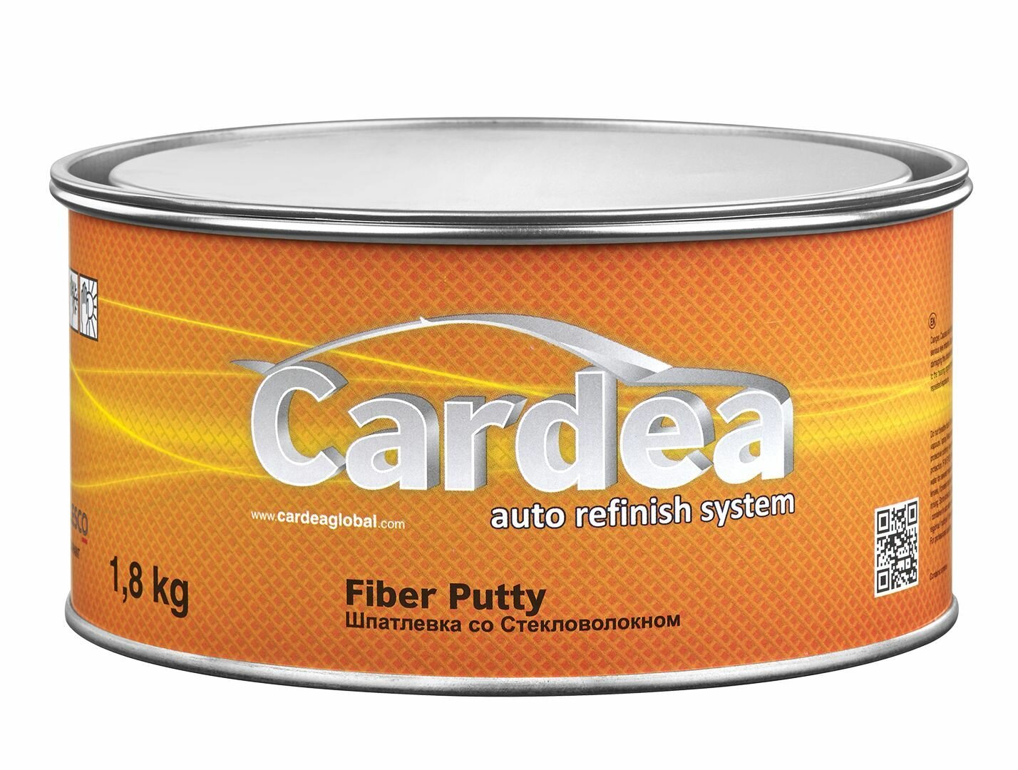 Шпатлевка со стекловолокном FIBER PUTTY CARDEA 1.8 кг
