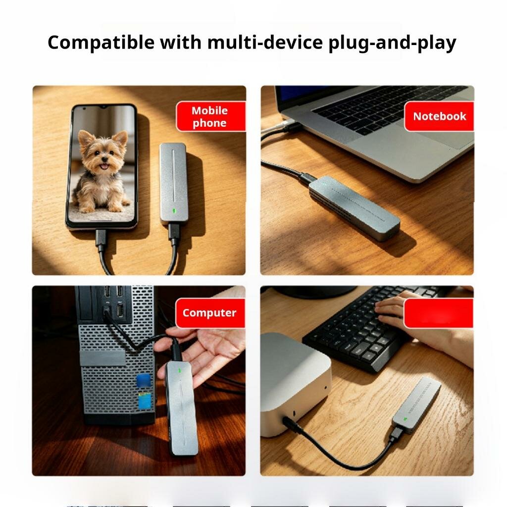 USB 3.2 M.2-корпус для SSD — фото 1
