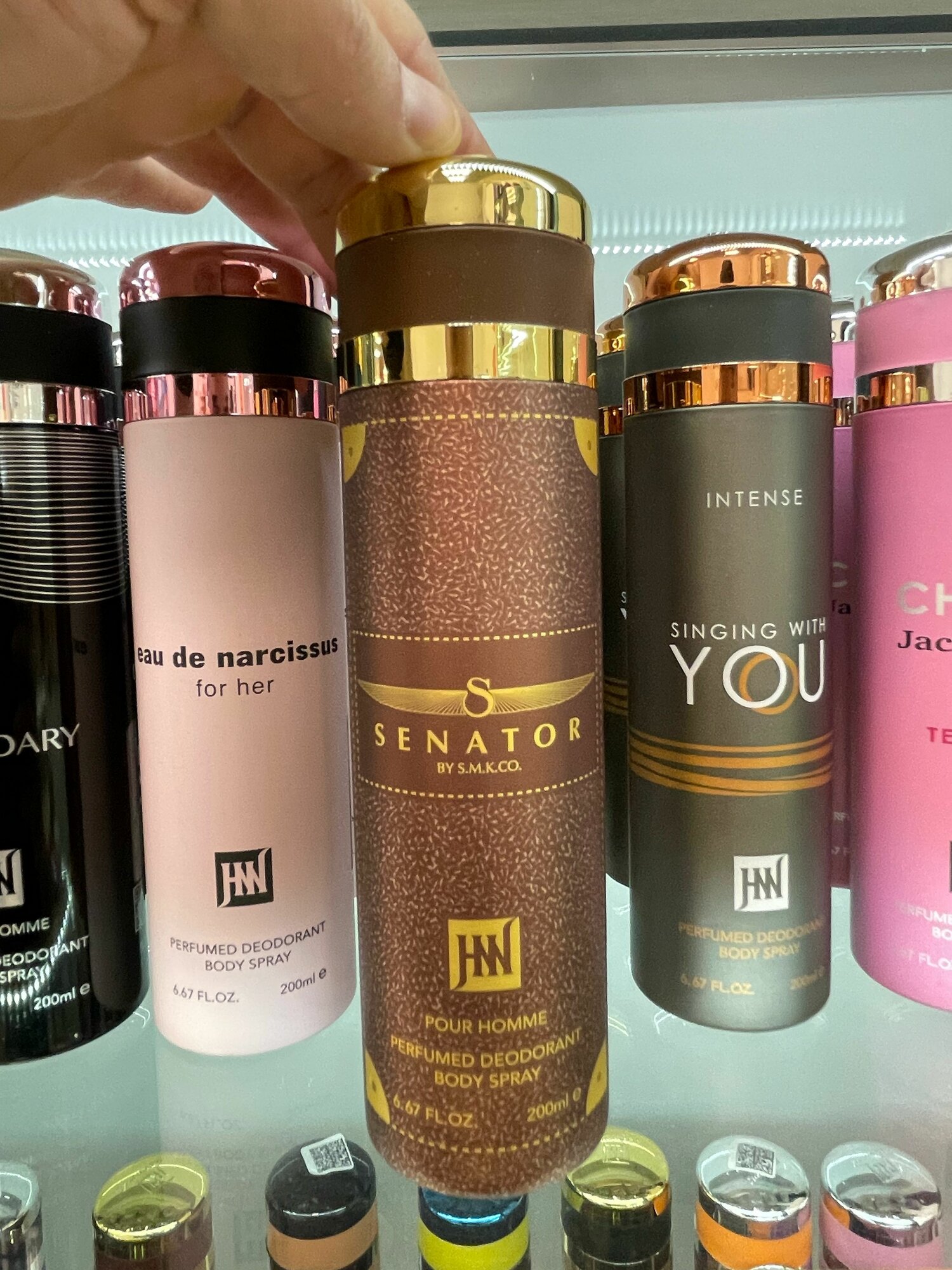 Senator Pour Homme Johnwin мужского парфюмированного дезодоранта-спрей для тела 200 мл