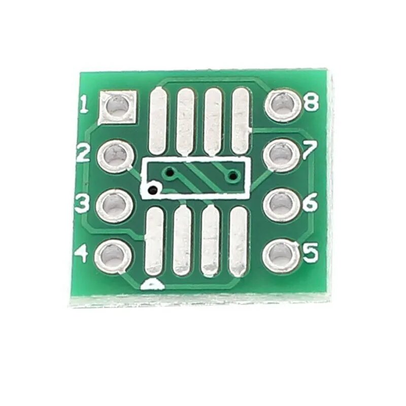 50 шт. SOP8 SSOP8 TSSOP8 SMD к адаптеру DIP8 0,65/1,27 мм печатная плата