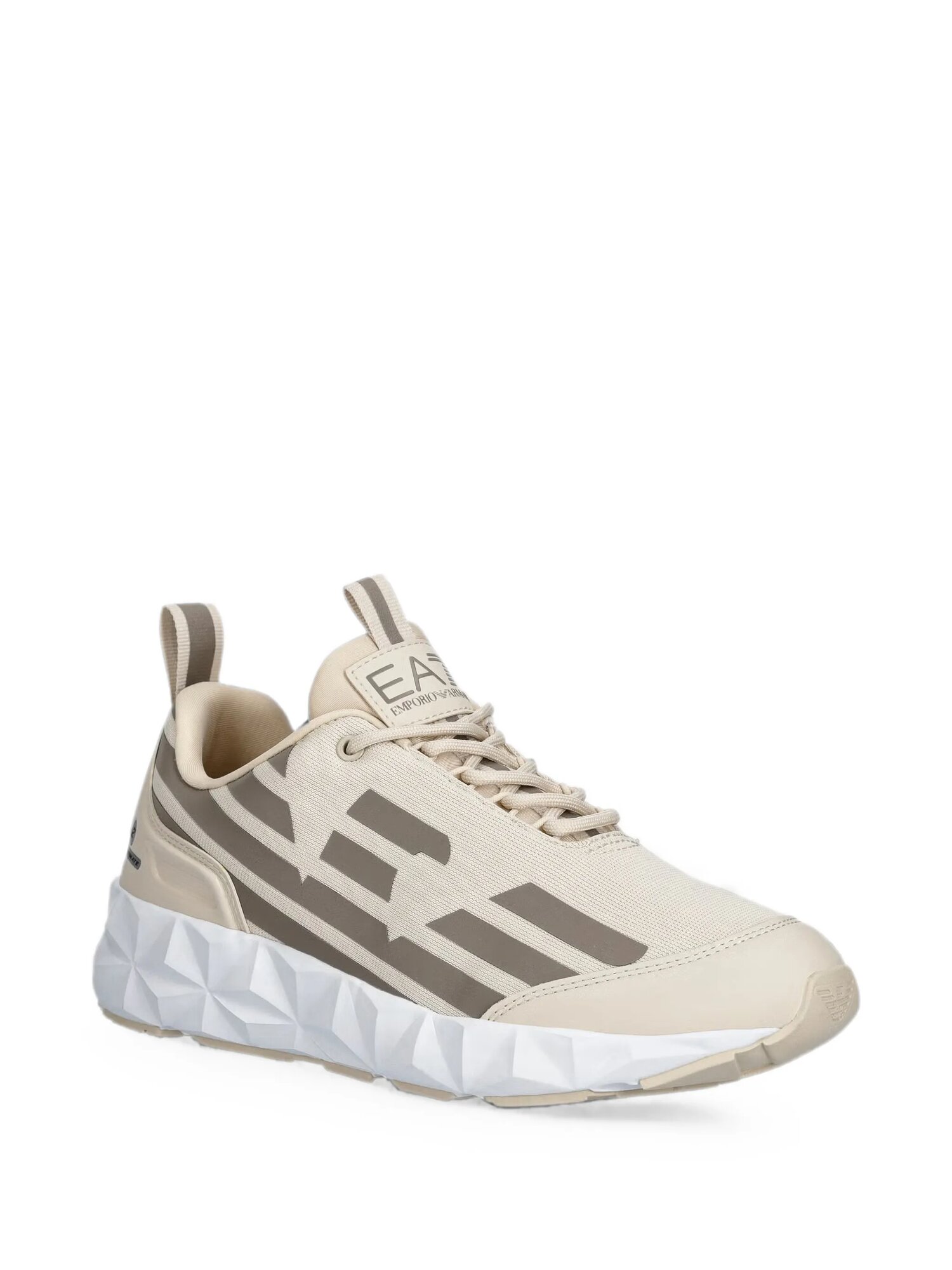 Кроссовки EA7 EMPORIO ARMANI Logo-print panelled sneakers, размер 7, разноцветный — фото 1