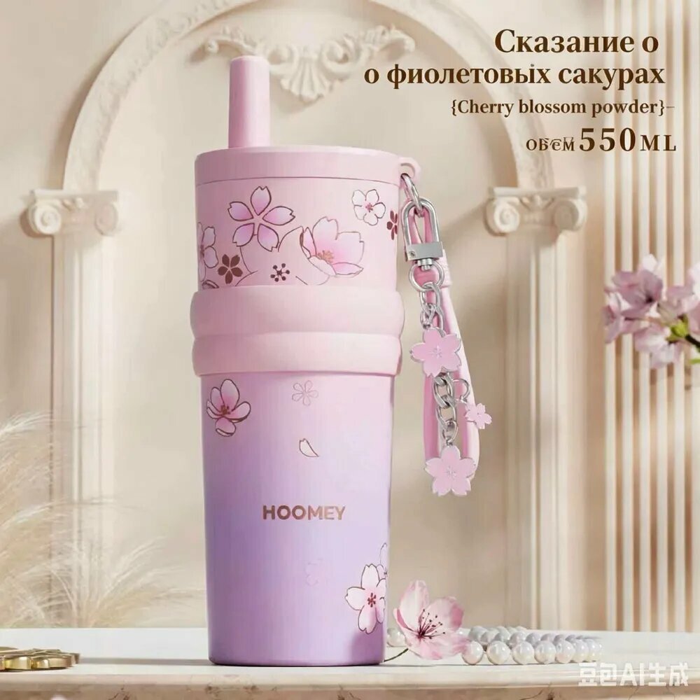Герметичная термокружка 0,55 л для горячих и холодных напитков