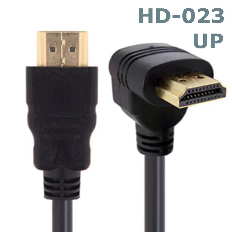 HDMI кабель угловой CableCC 0.5m, UP