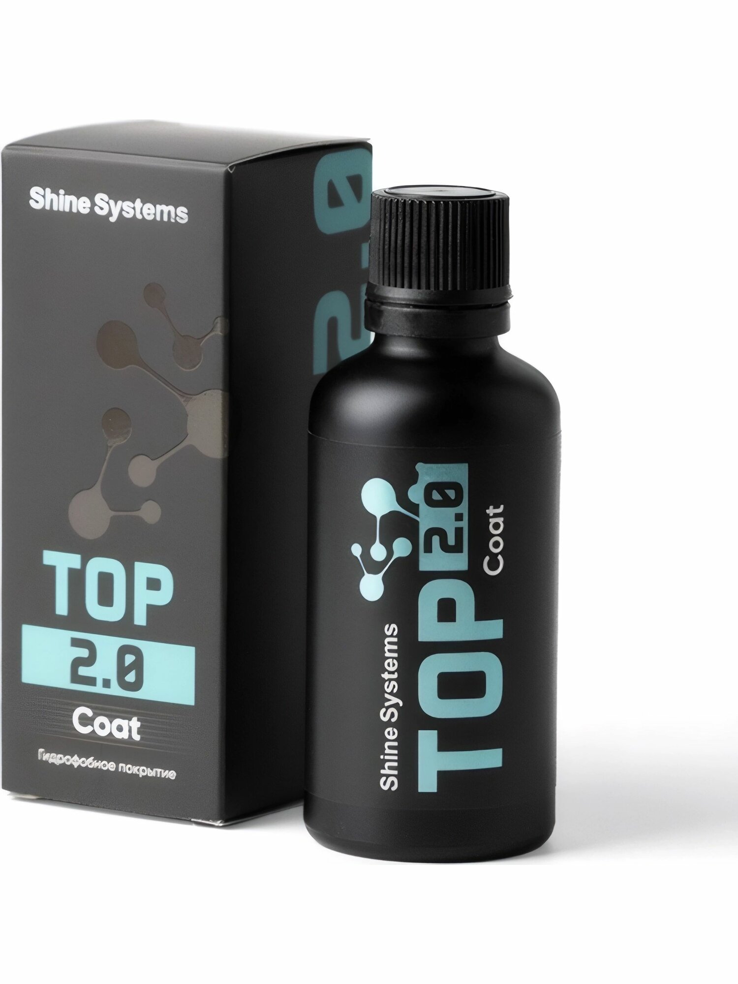 Гидрофобное керамическое покрытие для кузова Shine Systems TOP Coat 2.0 (50 мл)